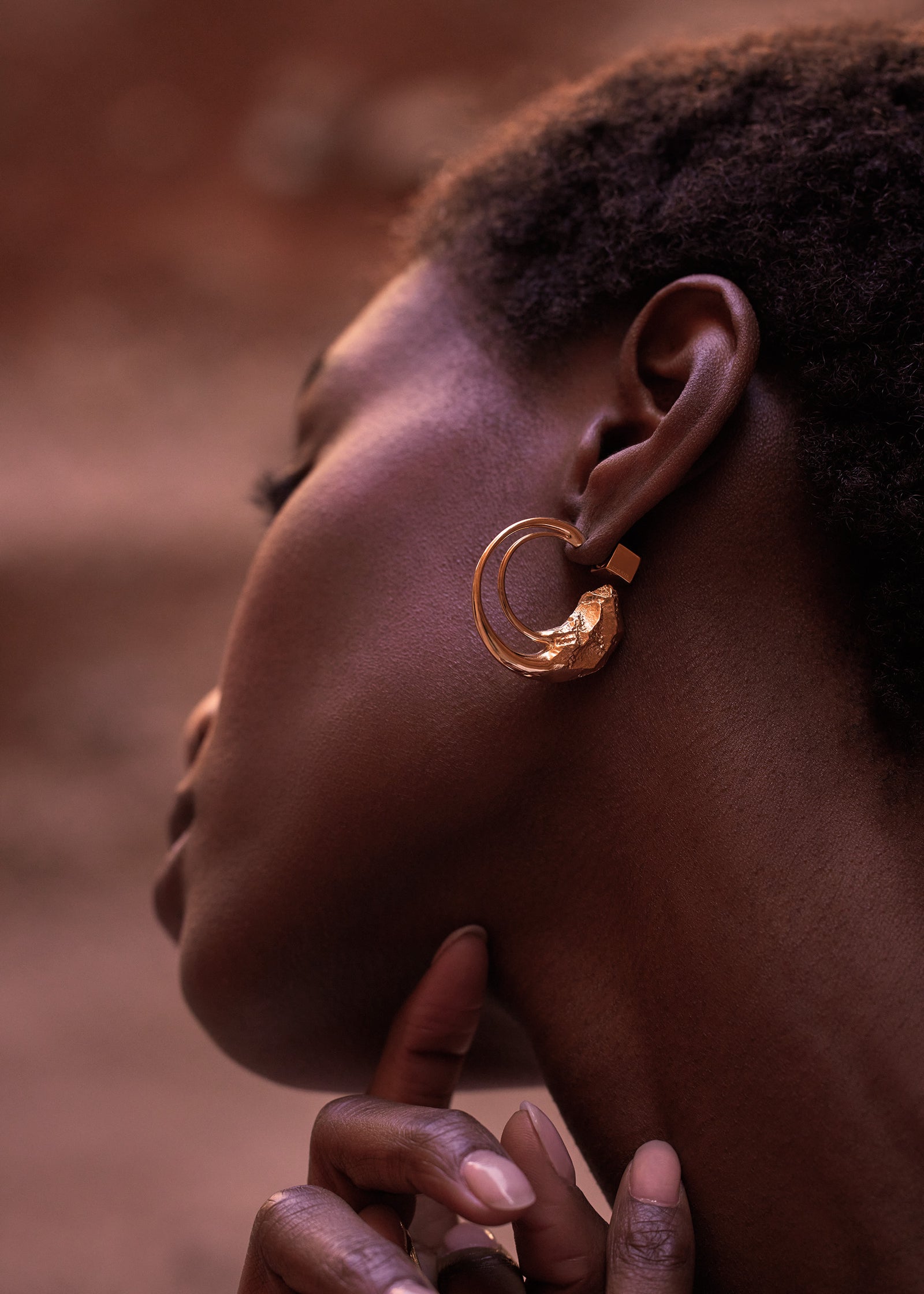 Polène | ピアス - Eroz - 24Kゴールドメッキ