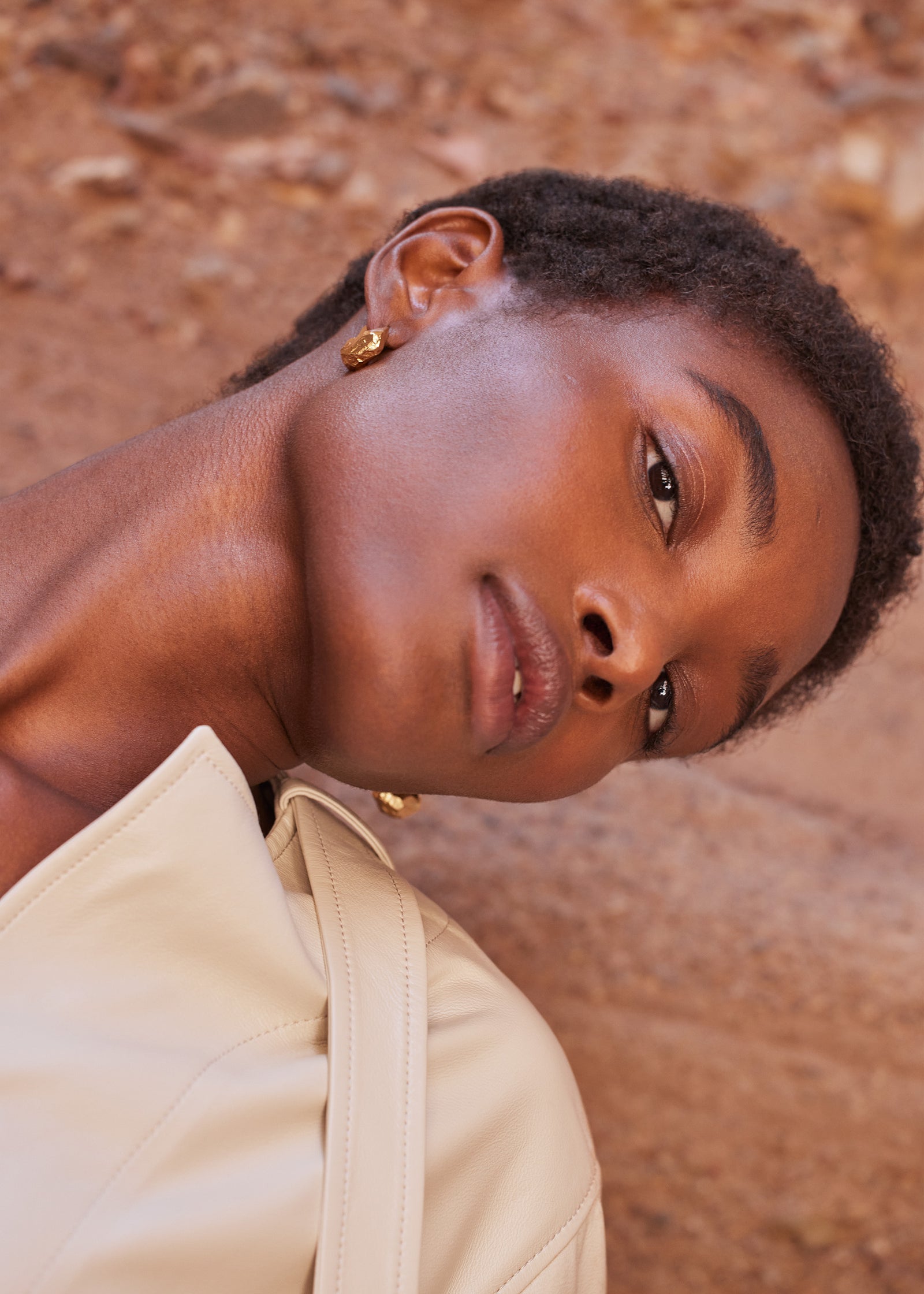 Polène | ピアス - Eroz - 24Kゴールドメッキ