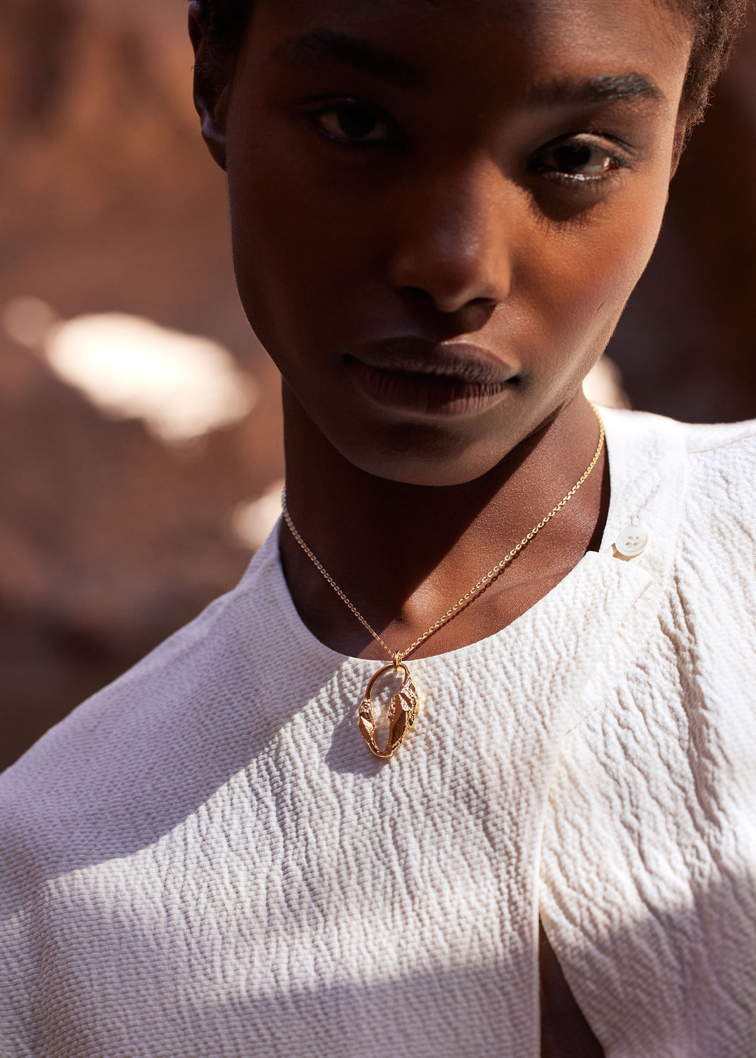 Polène | ネックレス - Eroz - 24K金メッキ エディション